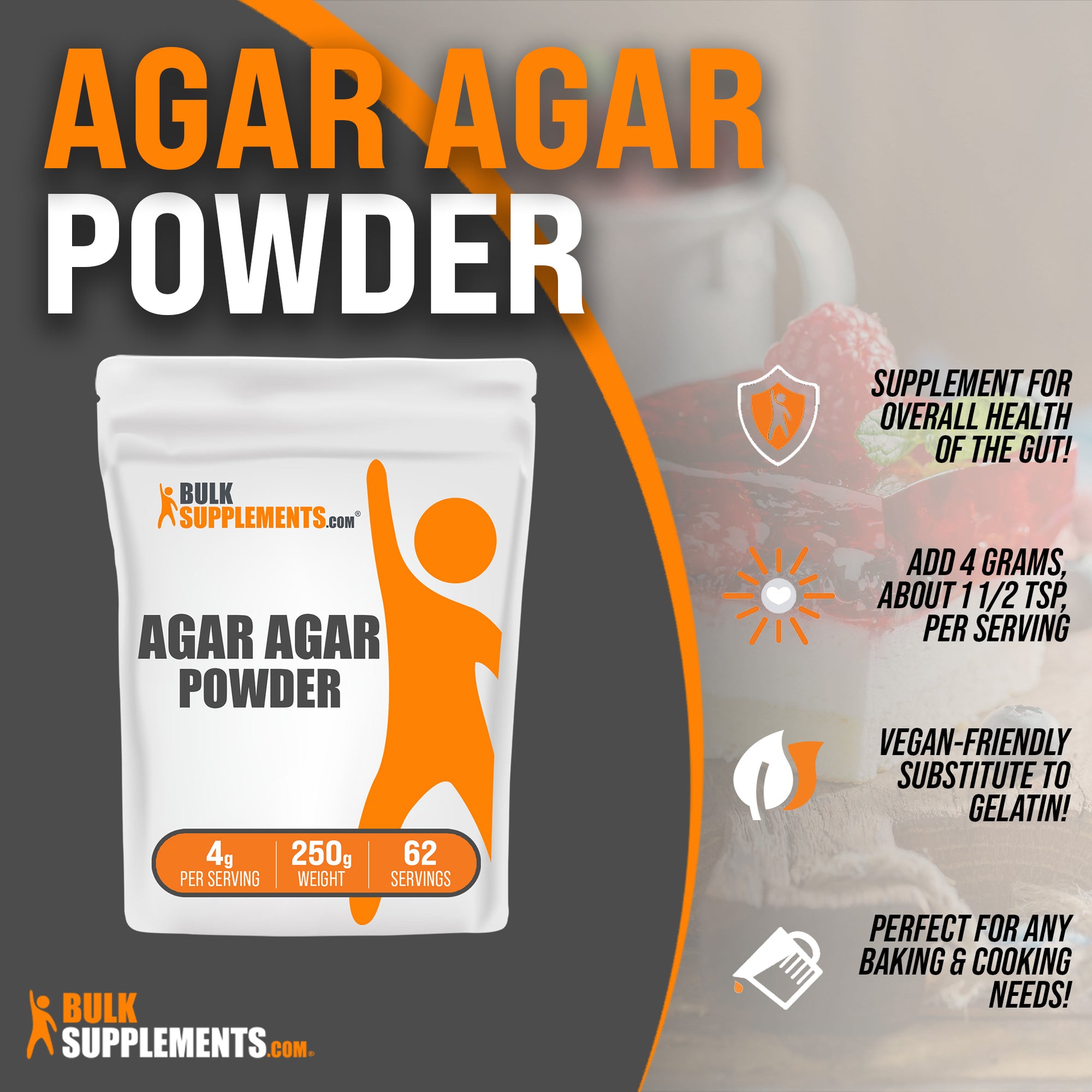 Agar Agar Powder - Get Baking Today