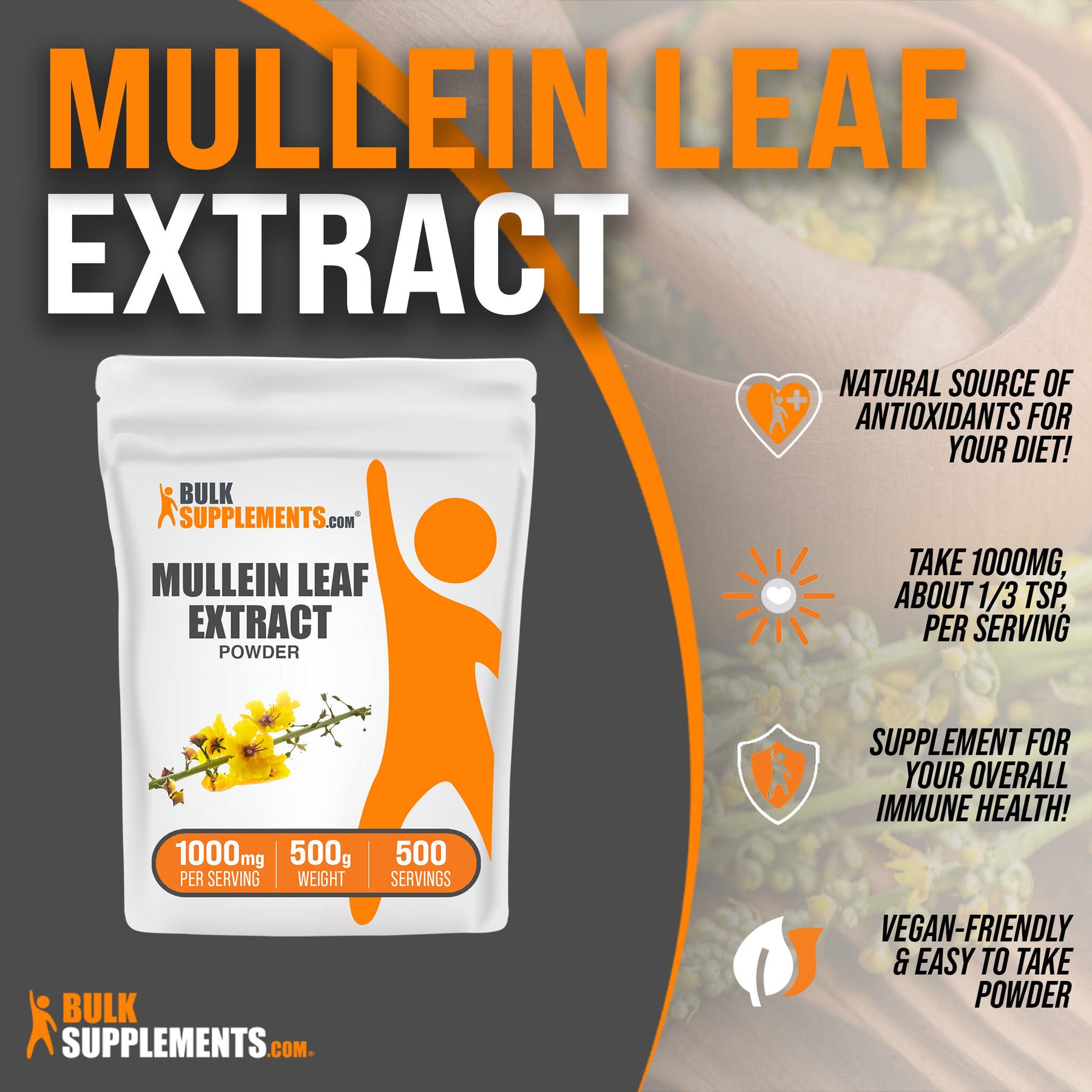 Mullein Leaf Extract - A Daily Dose of Nature