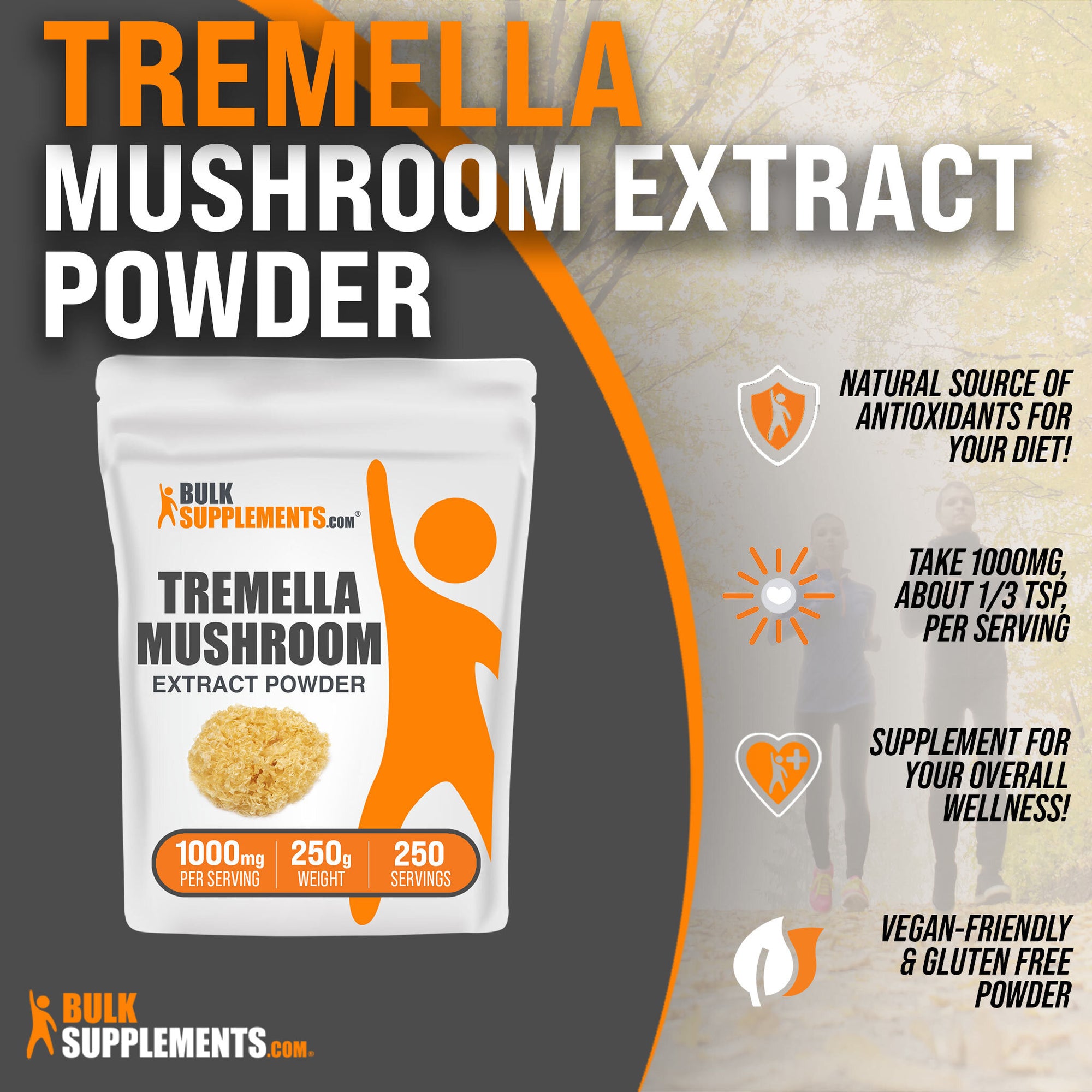 Tremella Mushroom Extract - Get More Youthful Skin