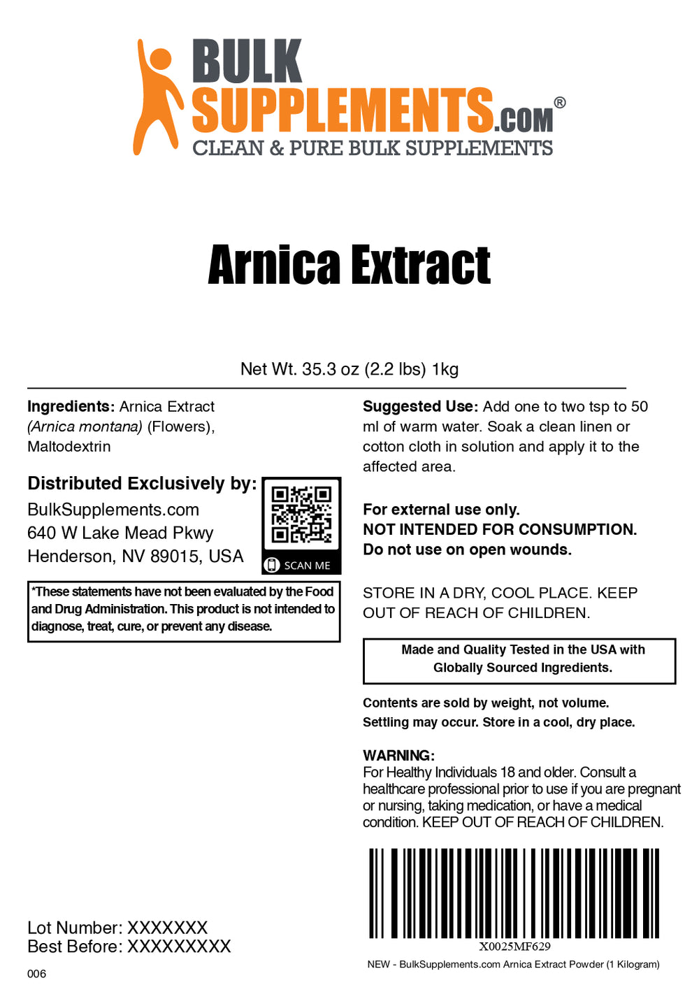 Arnica Extract | Arnica montana