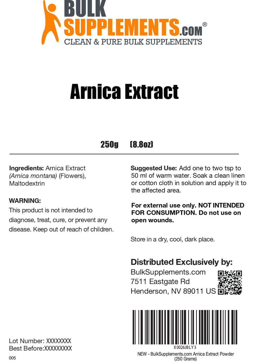 Arnica Extract | Arnica montana
