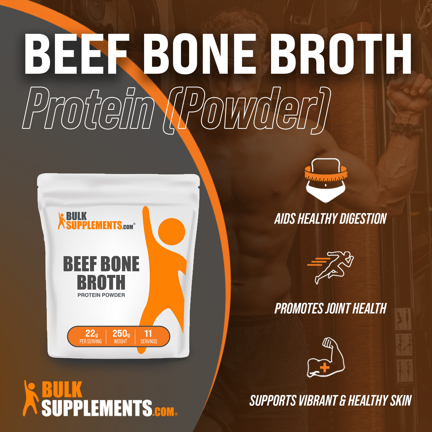 Beef Bone Broth Protein | Protein Powder | Workout Supplements