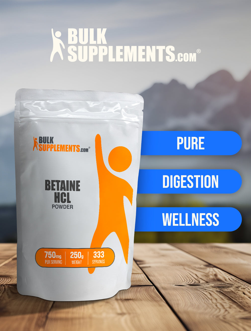 Betaine HCl Capsules - For Better Digestion & A Healthy Heart