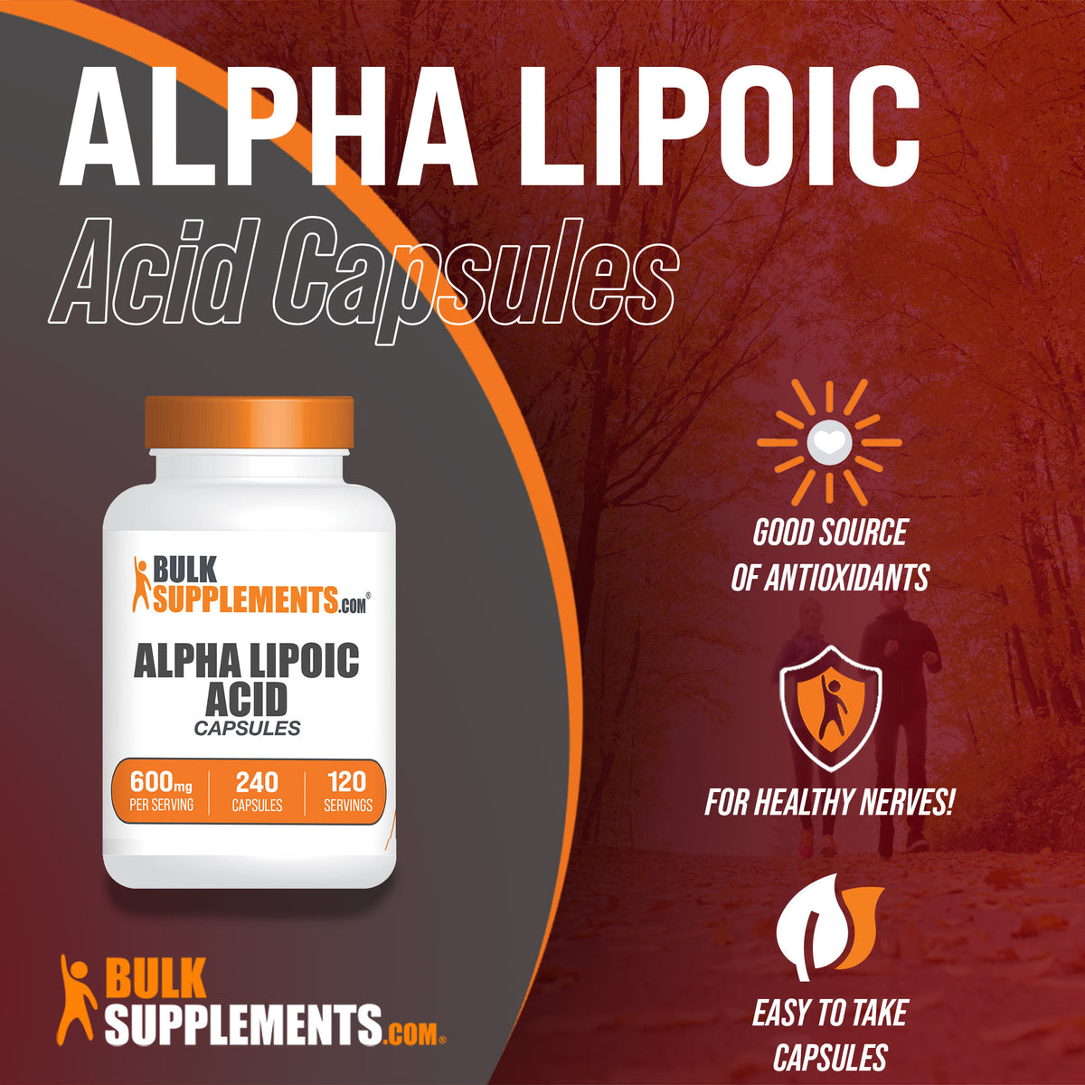 Alpha Lipoic Acid Capsules (ALA) - Improve Your Health and Wellness