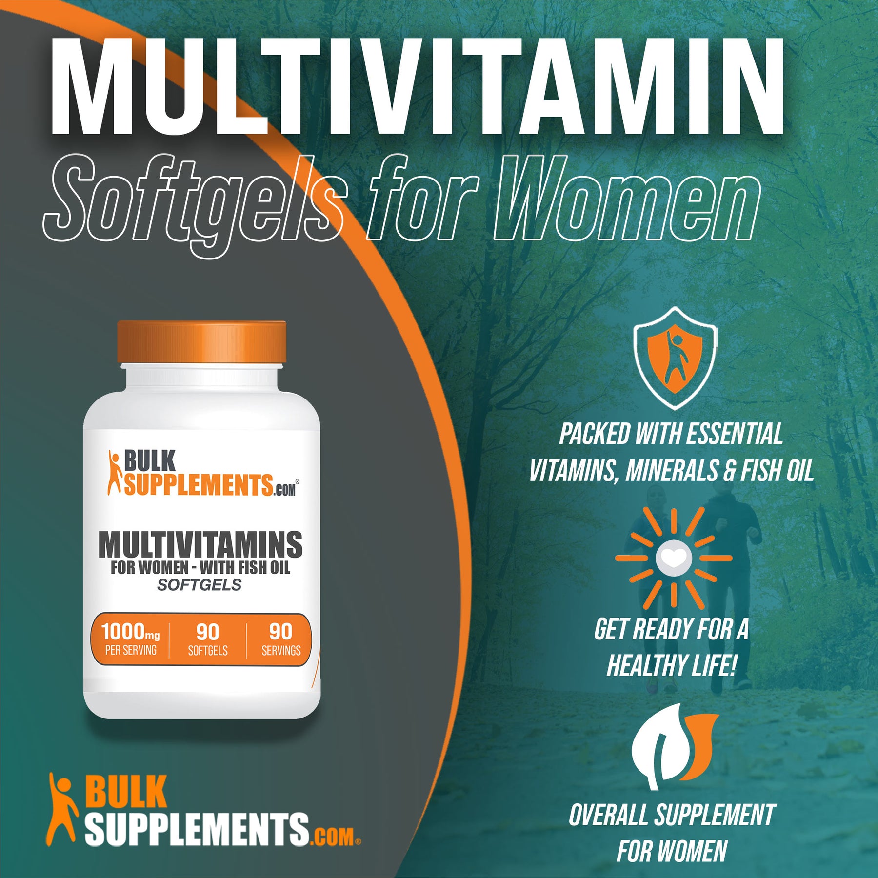 Multivitamin Softgels for Women - Get the Most Out of Your Day