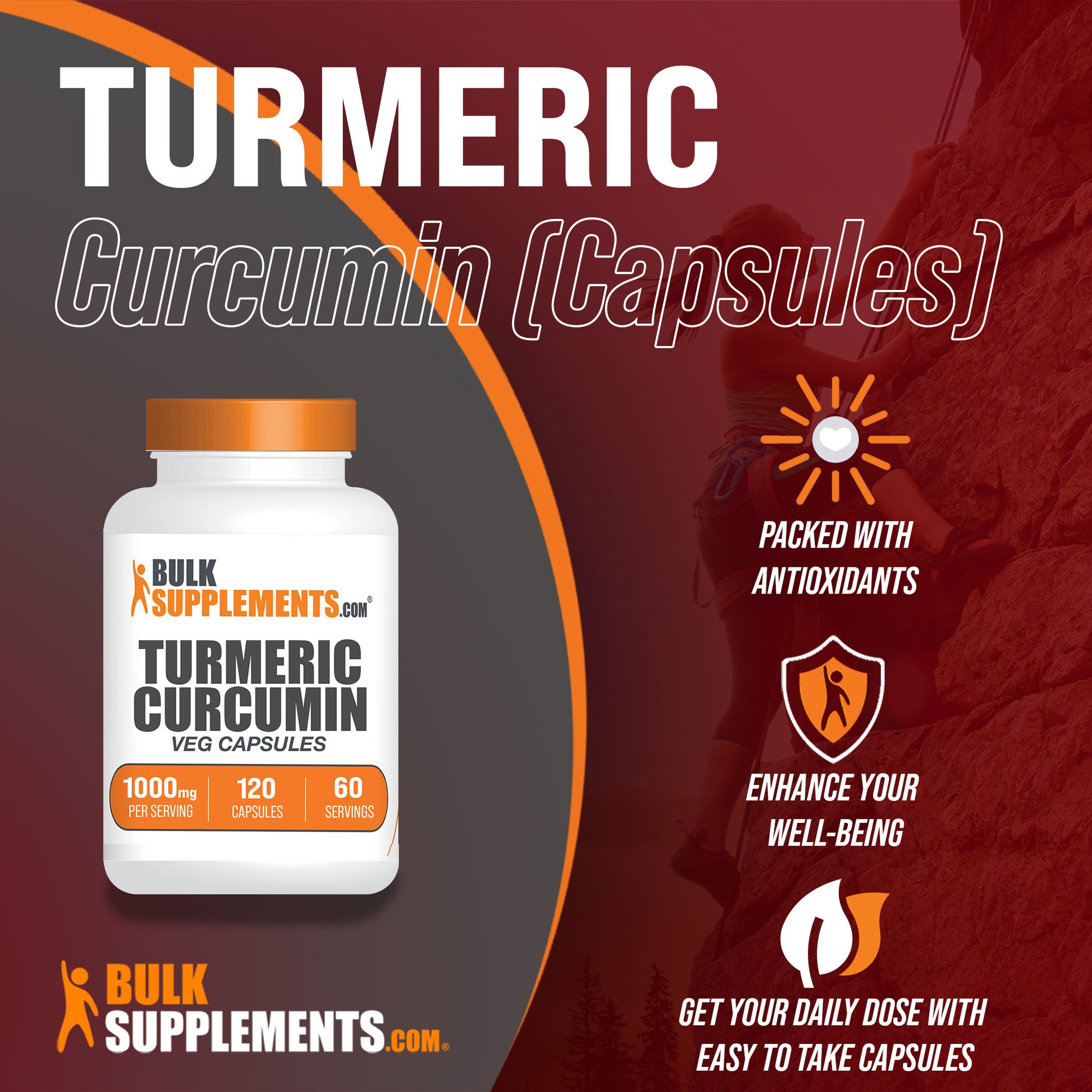 Turmeric Capsules - Get Boosted Energy & Improved Health