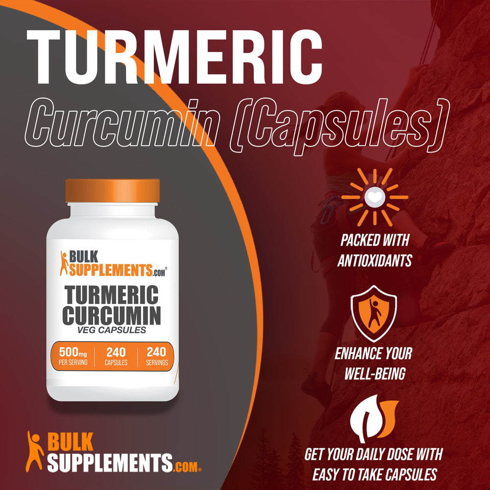 Turmeric Capsules - Get Boosted Energy & Improved Health
