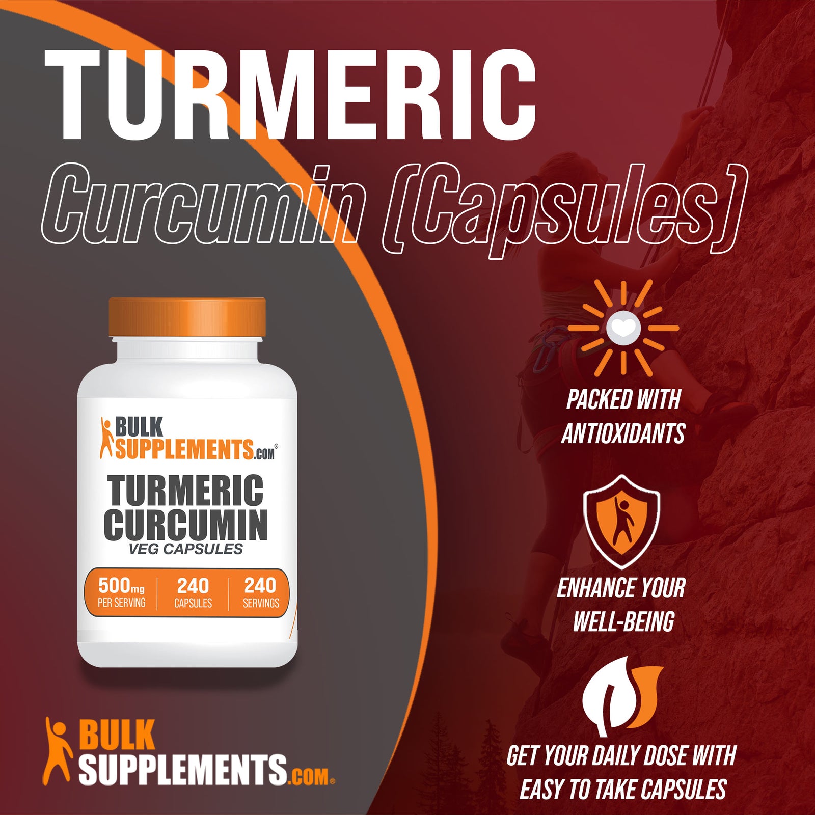 Turmeric Capsules - Get Boosted Energy & Improved Health