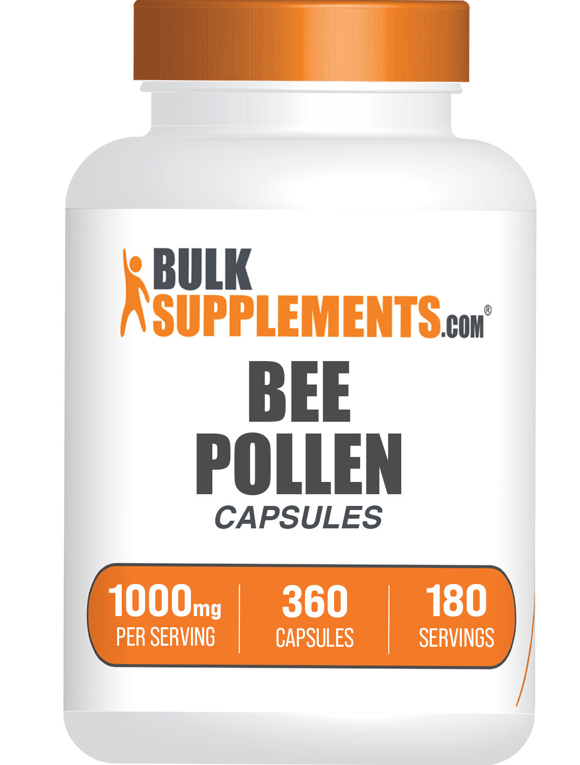 Bee Pollen Capsules - Easy to Take, Perfect for Any Routine