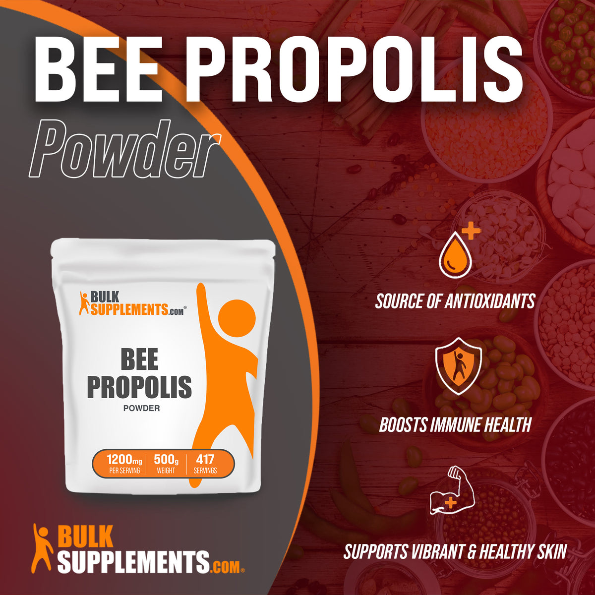 Bee Propolis Powder Supplement | Bee Products