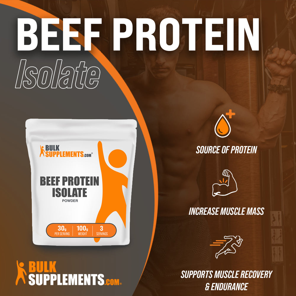 Beef Protein Powder Isolate | Workout Supplements