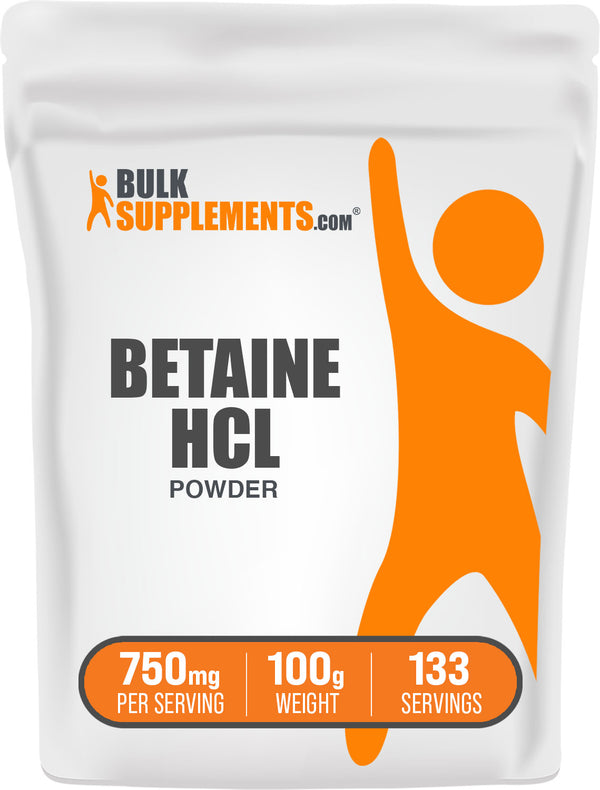 Betaine HCl Capsules - For Better Digestion & A Healthy Heart
