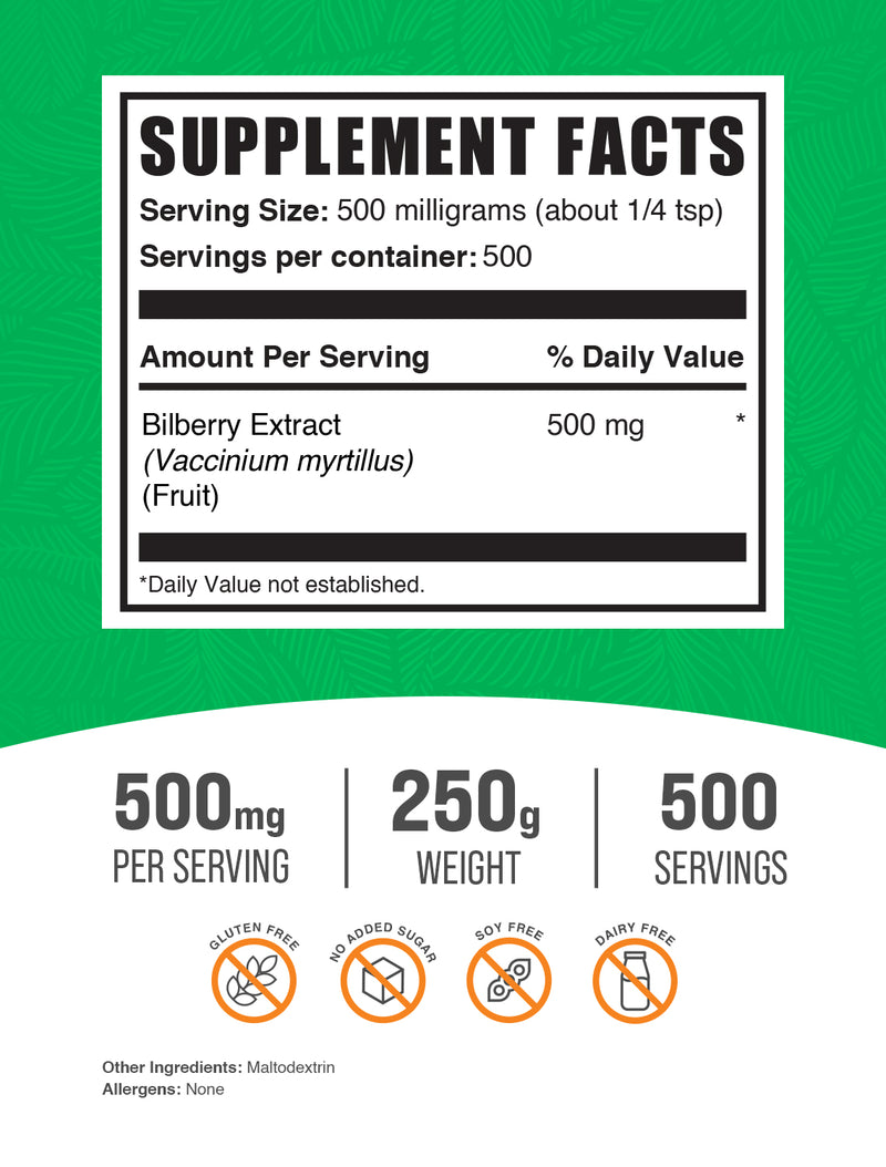 Bilberry Extract Powder | Vaccinium uliginosum Extract