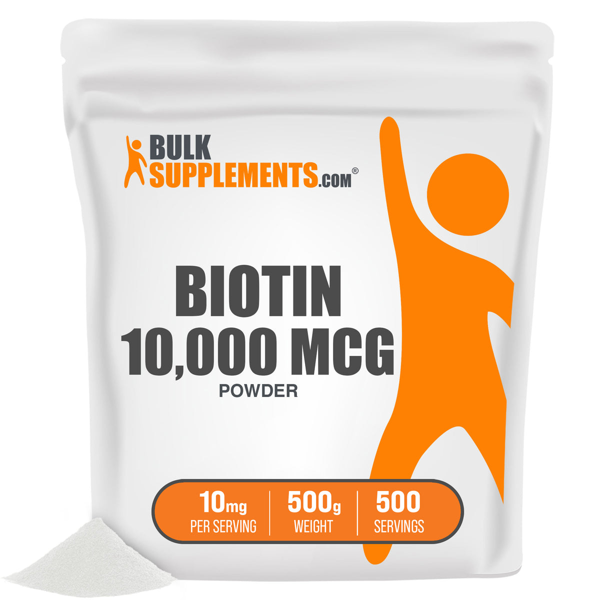D-Biotin 1% Powder | Vitamin B7 Supplement