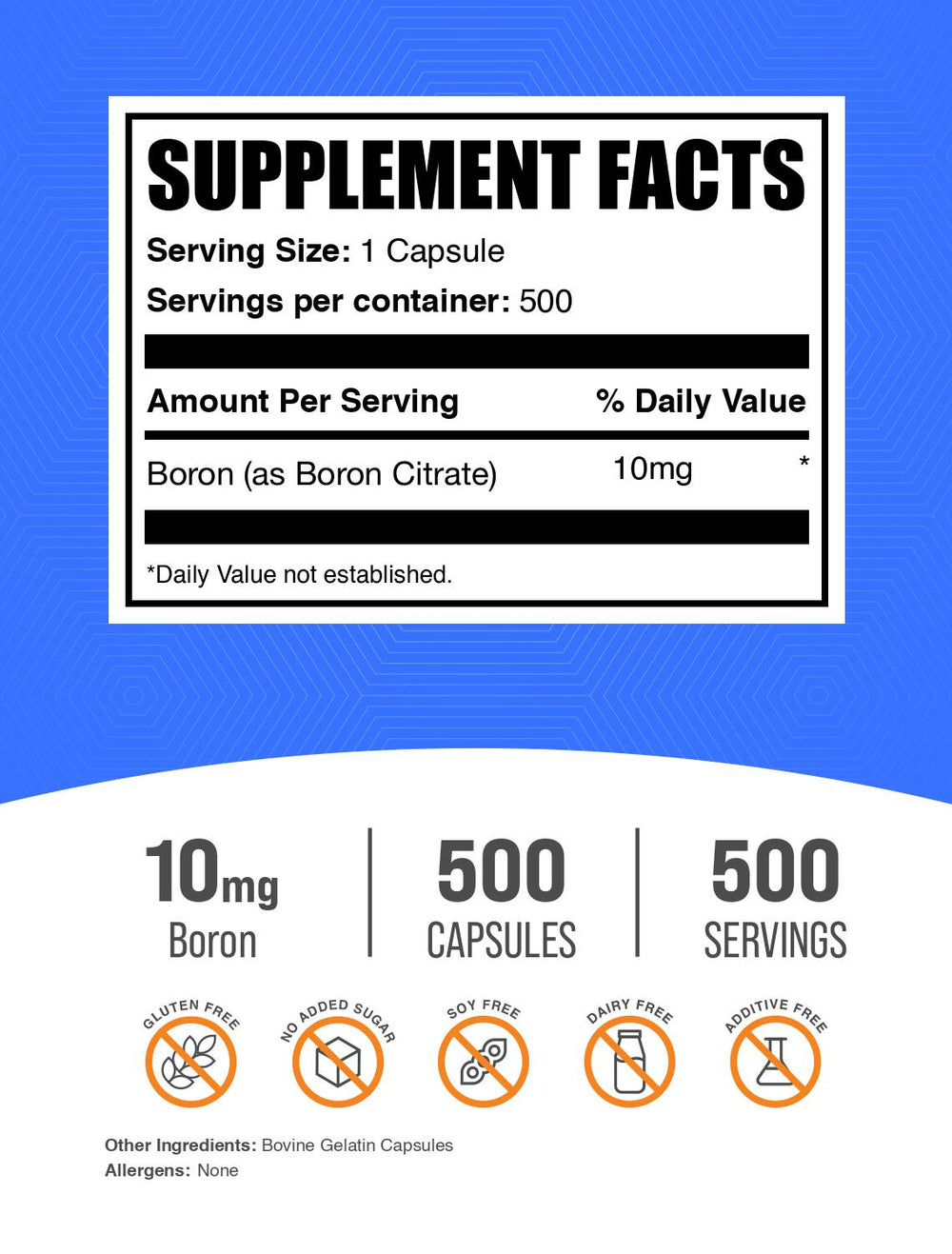 Boron Citrate Powder - Pure and High Quality