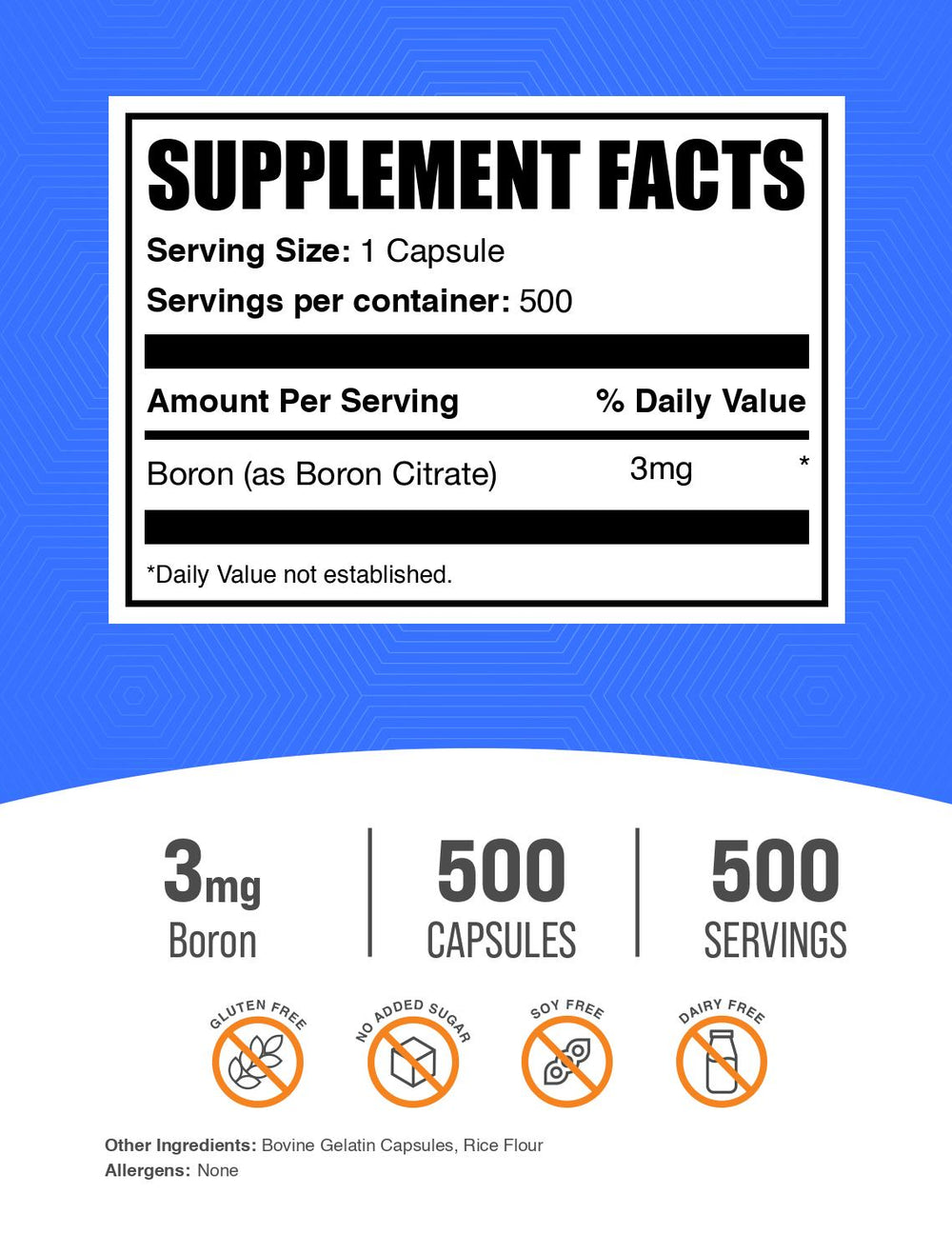 Boron Citrate Powder - Pure and High Quality