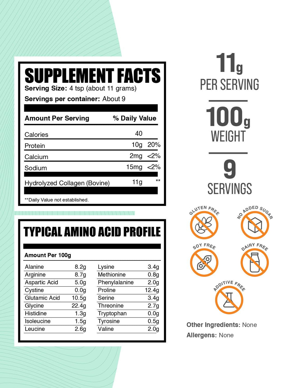 Bovine Collagen | Peptides | Collagen Supplement