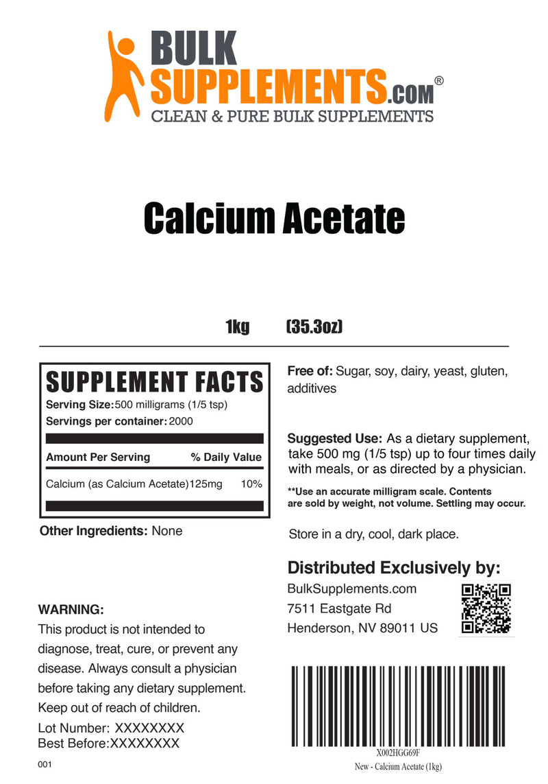 Calcium Acetate