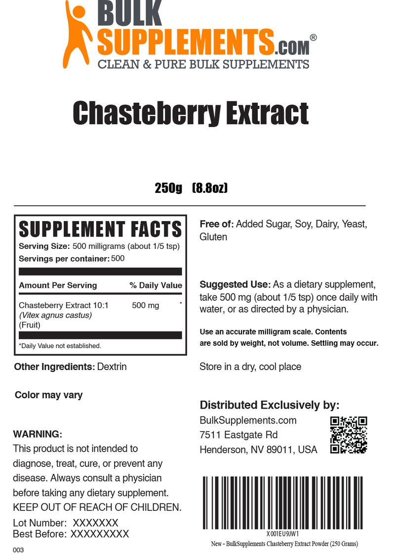 Chasteberry Extract | Vitex agnus-castus Extract