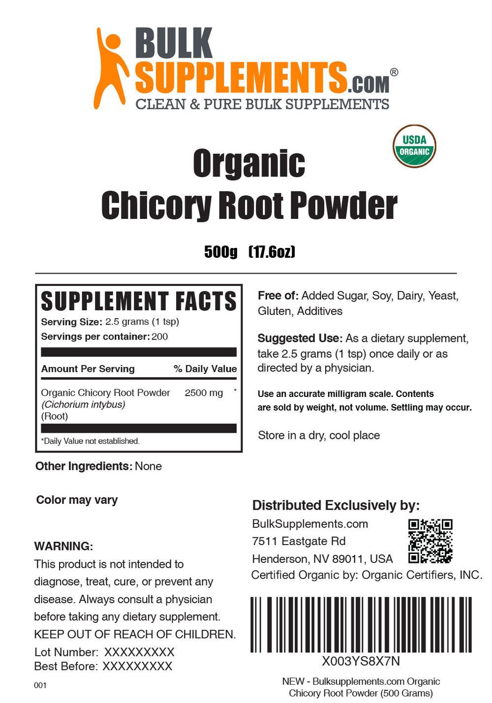 Organic Chicory Root Powder - Reap Its Health Benefits