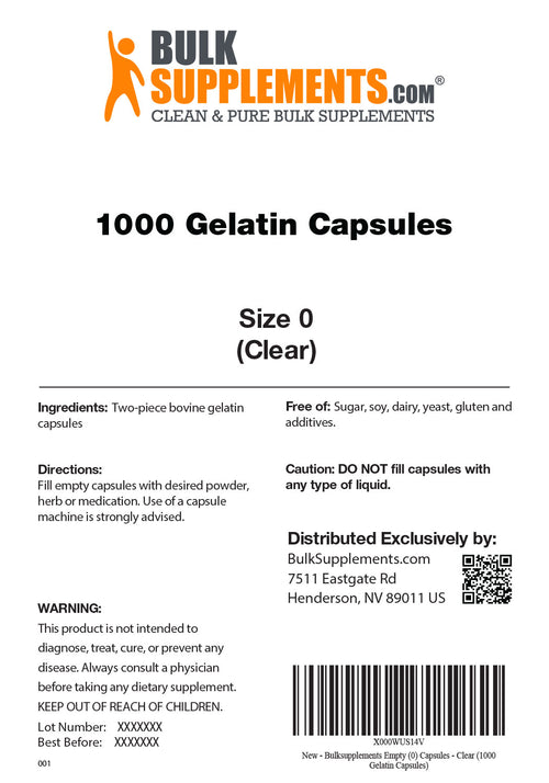 Empty Capsules | Empty Pill Capsules | Gelatin Capsules