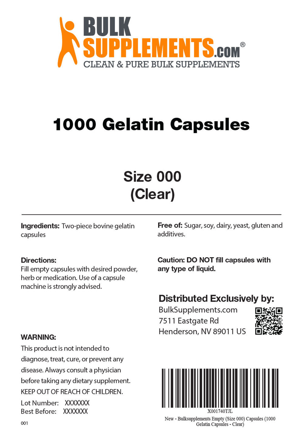 Empty Capsules | Empty Pill Capsules | Gelatin Capsules