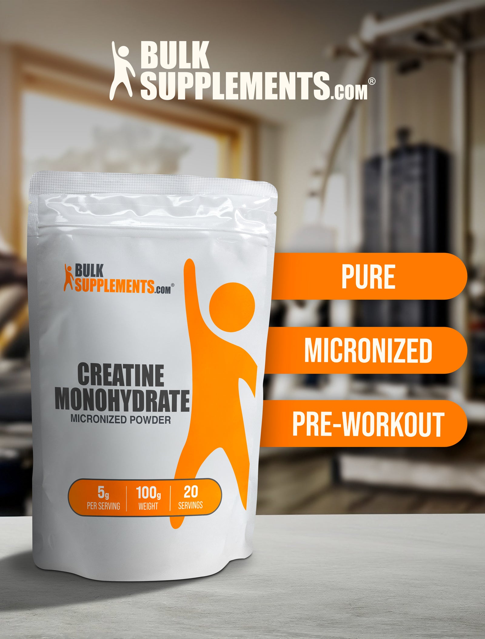 Creatine Monohydrate Capsules - Get Bigger & Stronger Now