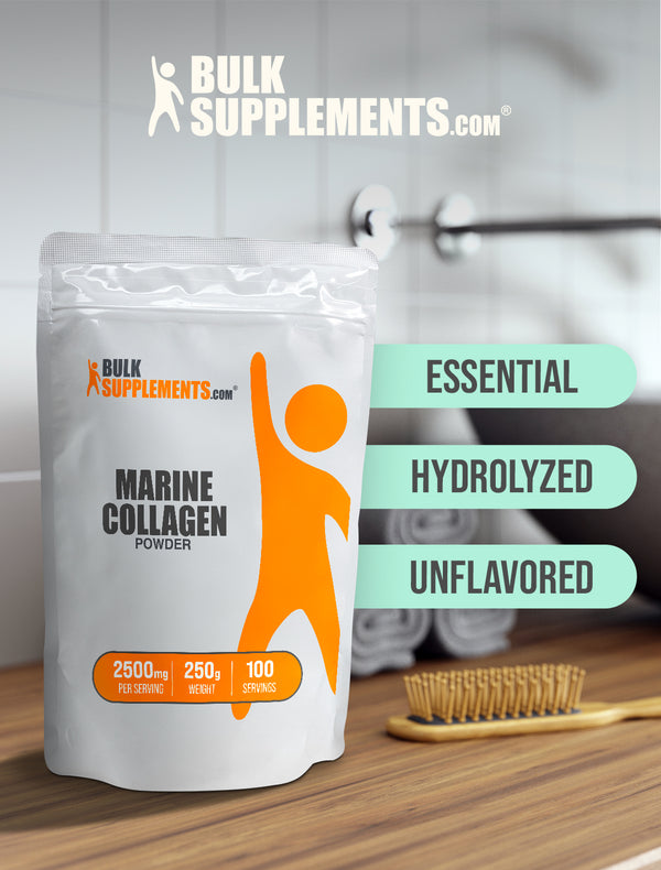 Hydrolyzed Collagen (Fish) Capsules - For Healthy Skin & Joints