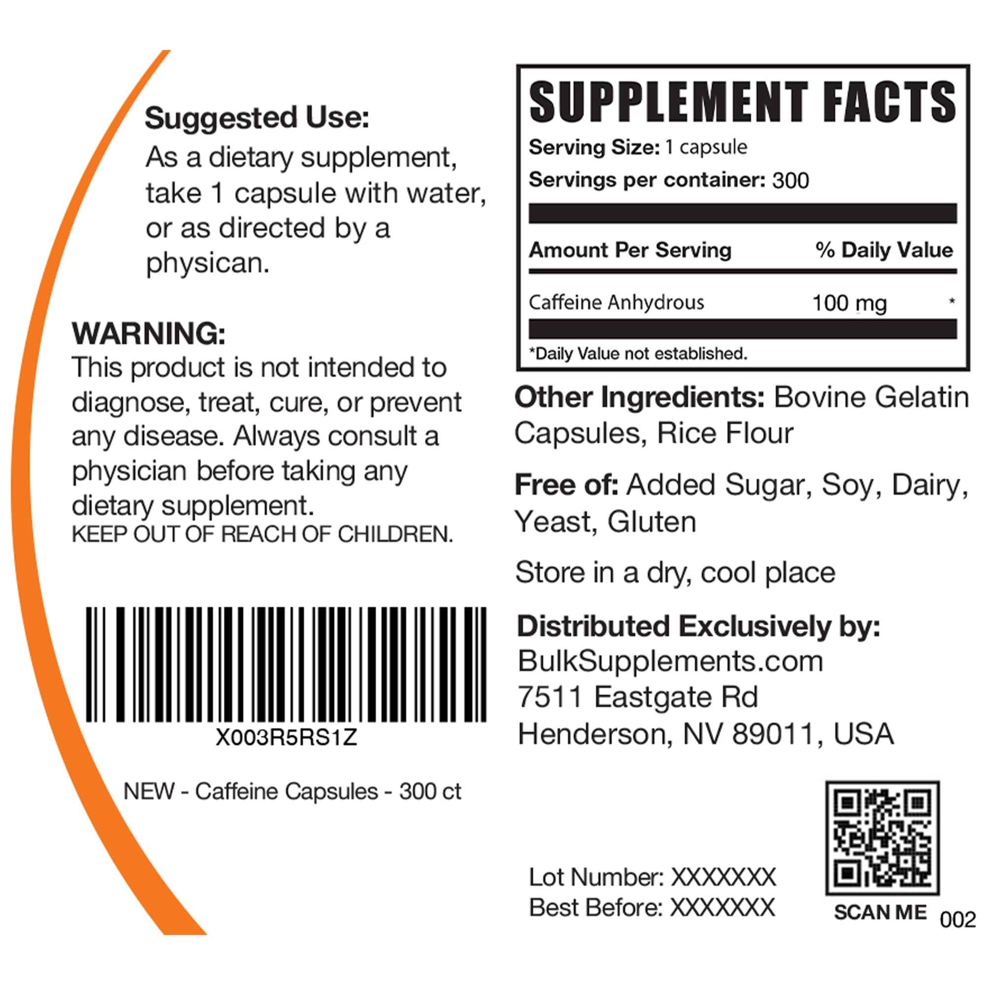 Caffeine Capsules - Boost Energy and Performance