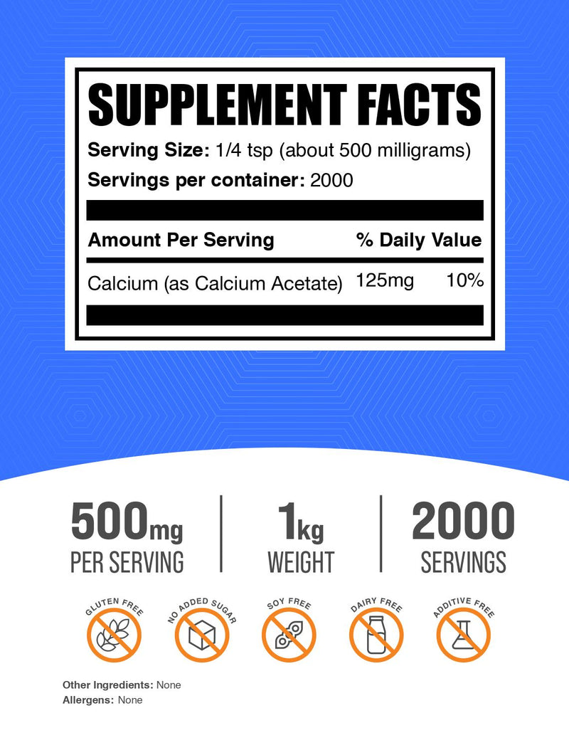Calcium Acetate Powder