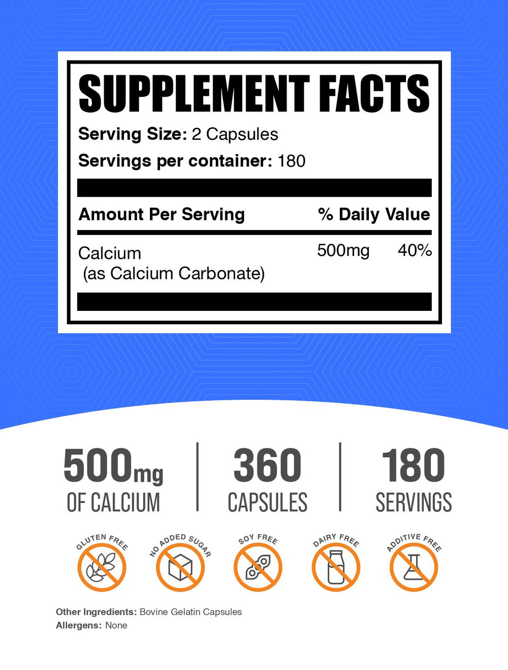 Calcium Carbonate Powder | Calcium Carbonate Supplement