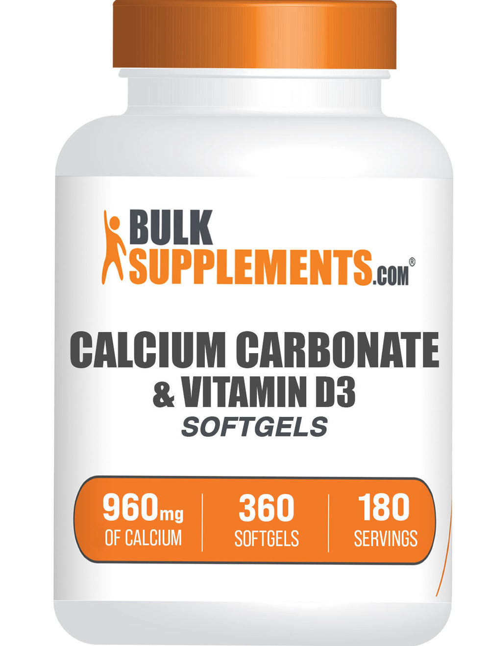 Calcium Carbonate & VD3 Softgels - Get Stronger Bones