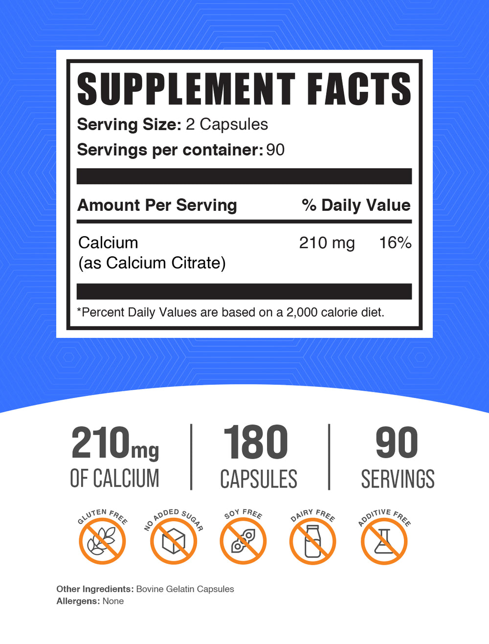 Calcium Citrate Powder | Calcium Supplement | Mineral Supplement