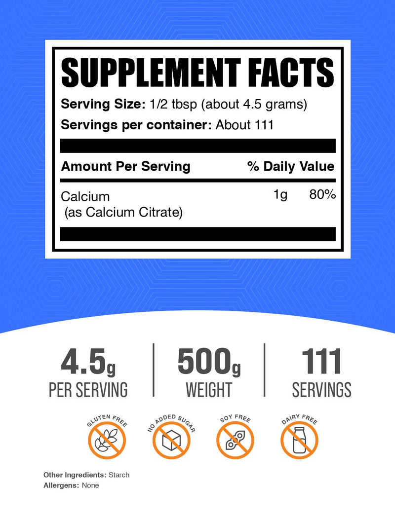 Calcium Citrate Capsules - An Essential for Overall Health & Wellness