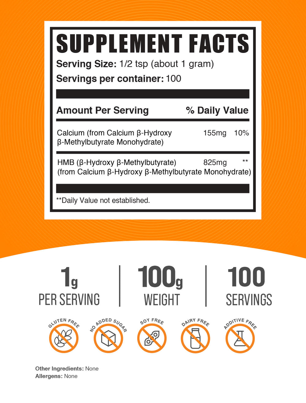 HMB Powder | HMB Supplement | Beta-Hydroxy Beta-Methylbutyric Acid