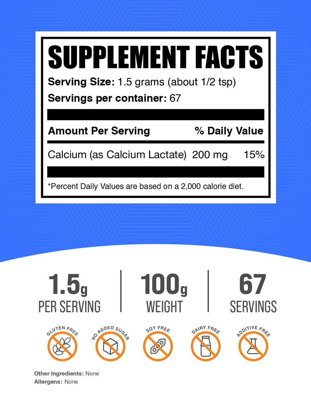 Calcium Lactate Powder | Calcium Lactate