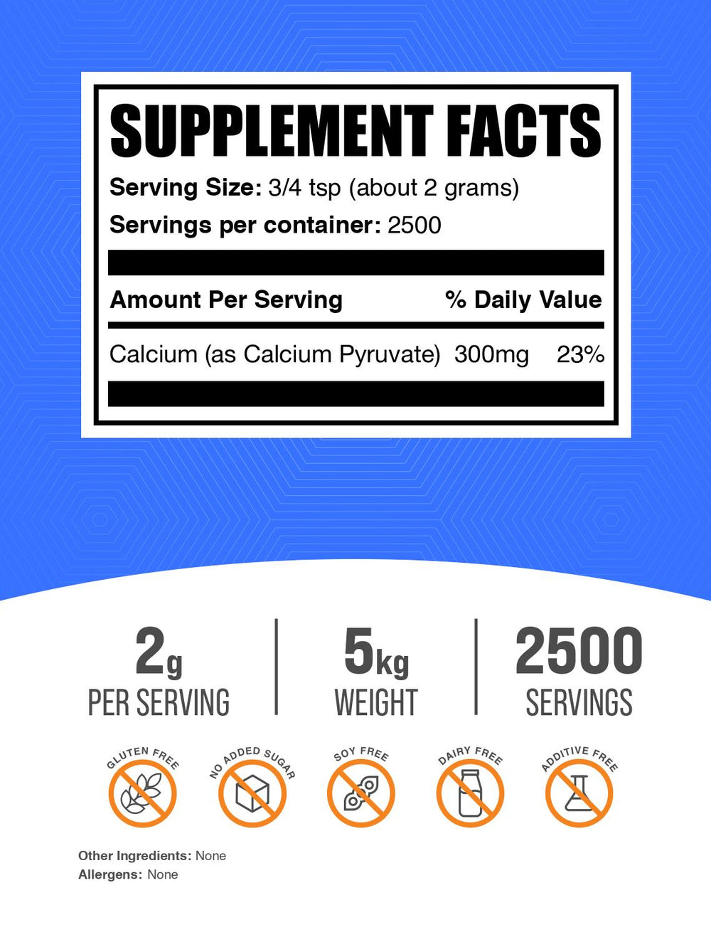 Calcium Pyruvate | Calcium Pyruvate Supplement