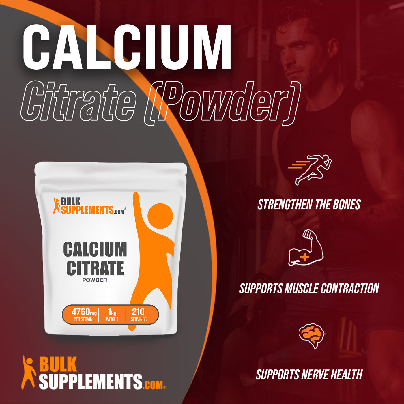 Calcium Citrate Powder | Calcium Supplement | Mineral Supplement