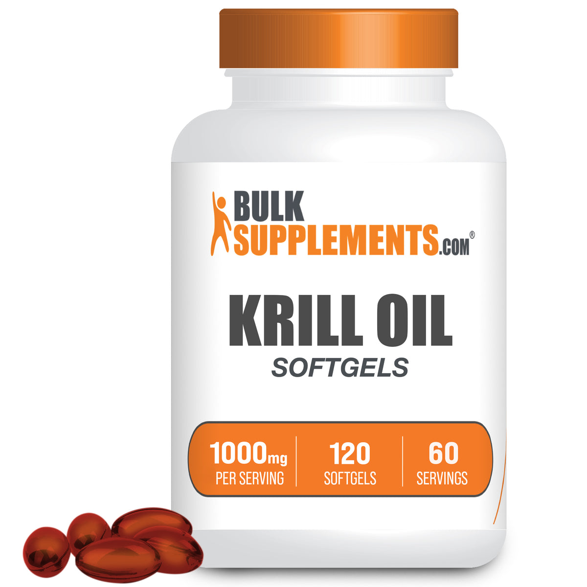 Krill Oil Softgels | Omega 3 Supplement | Fatty Acid Supplement