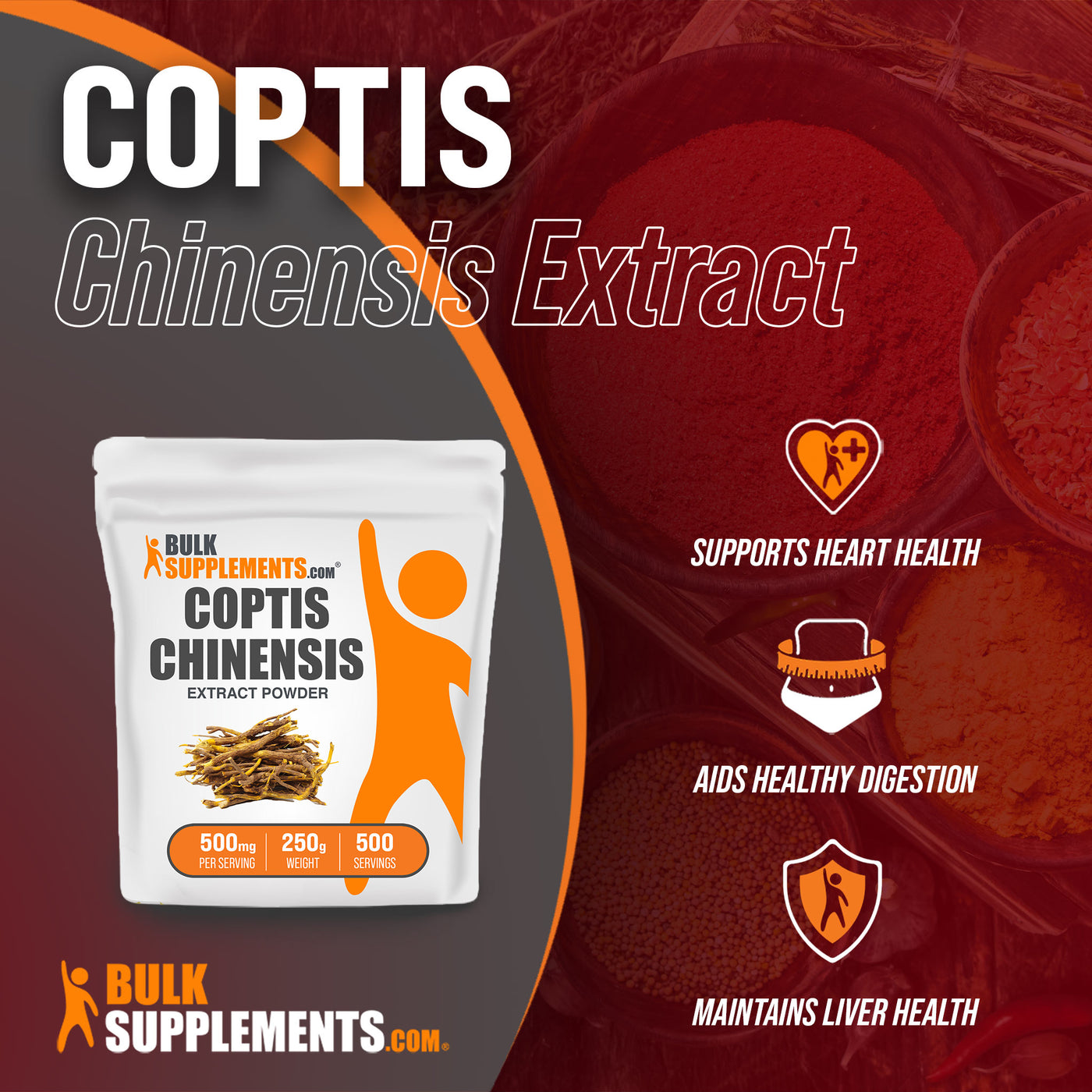 Coptis Chinensis Extract | Huang Lian | Chinese Goldthread