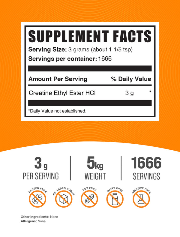 Creatine Ethyl Ester HCL | CEE Powder | Creatine Supplement