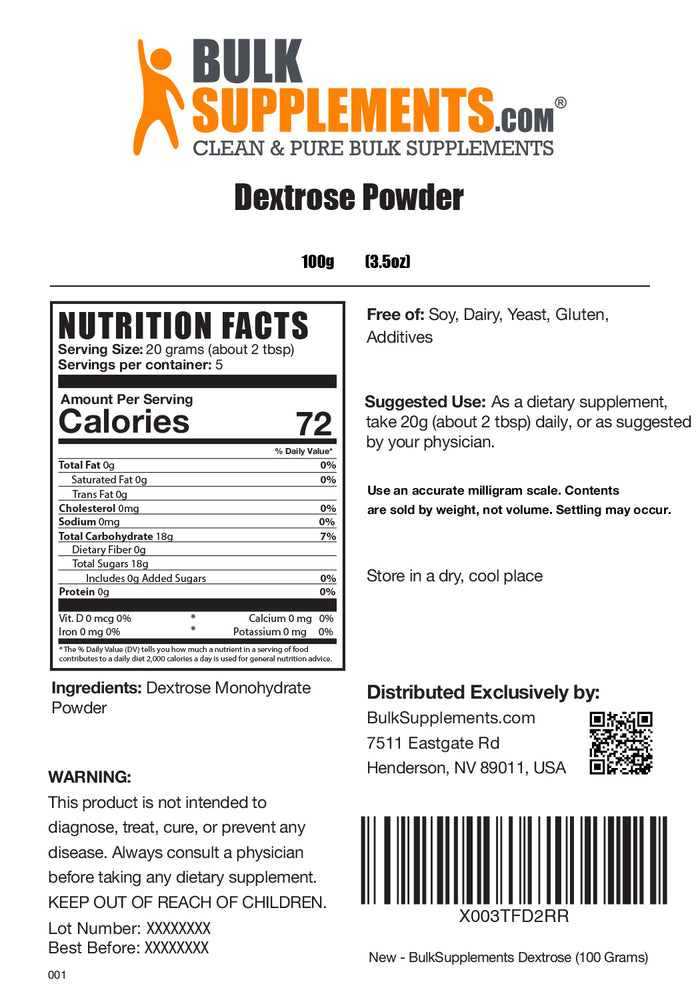 Dextrose Crystalized Powder