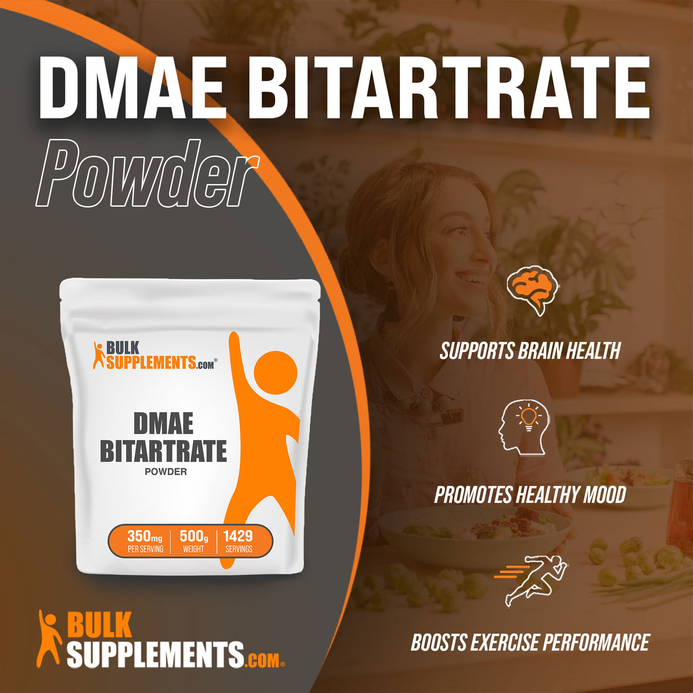 DMAE-Bitartrate Powder | DMAE Supplement