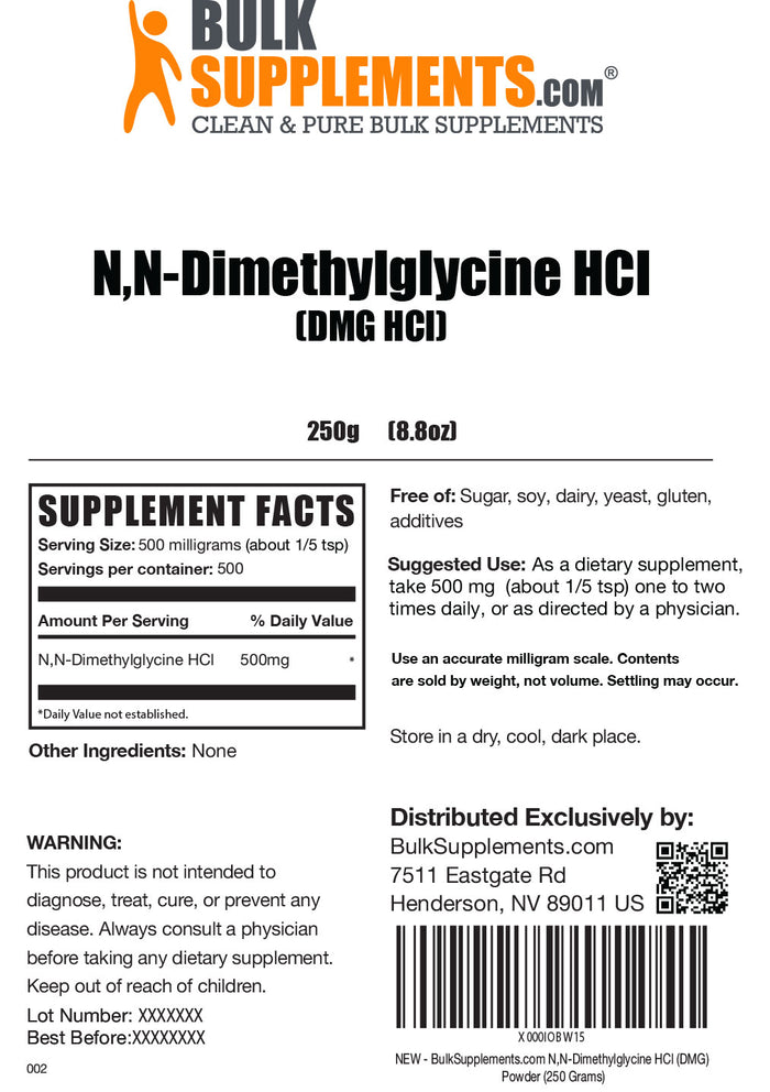 N,N-Dimethyl Glycine HCl (DMG HCl) Powder - Buy Now!