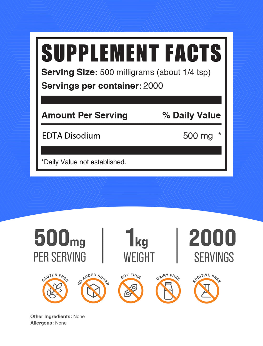 Disodium EDTA Powder | Disodium EDTA Supplement