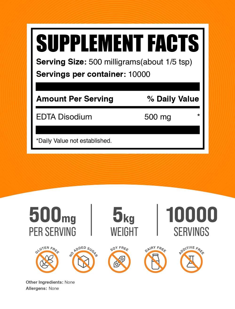Disodium EDTA Powder | Disodium EDTA Supplement