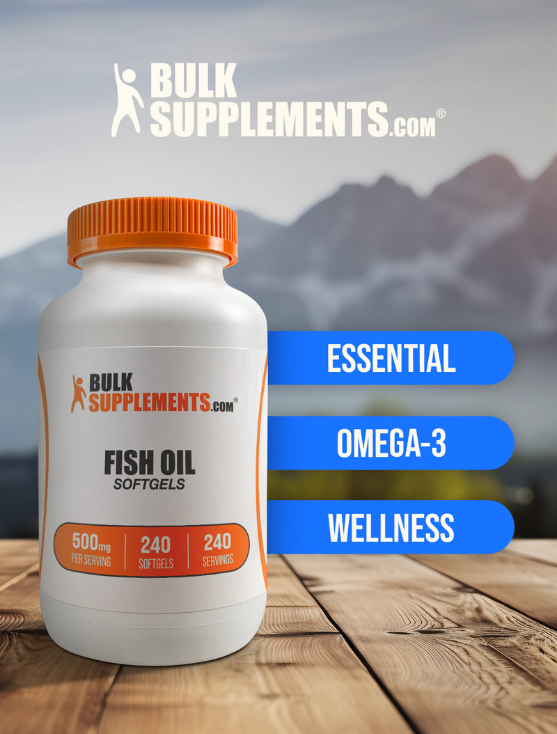 Fish Oil Softgels - Get Your Daily Dose of Omega-3