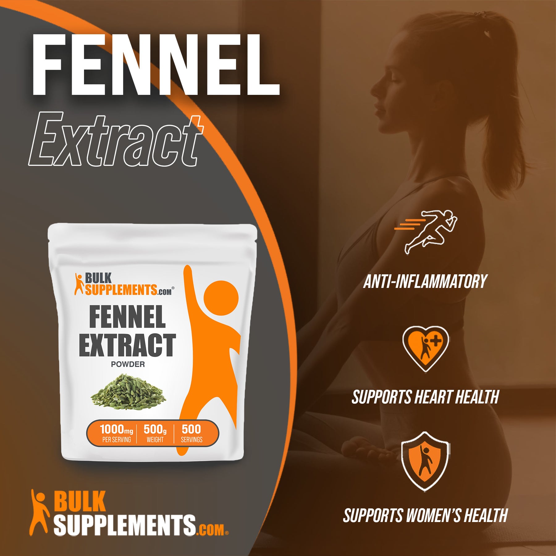 Fennel Extract | Foeniculum vulgare Extract | Fennel Supplement