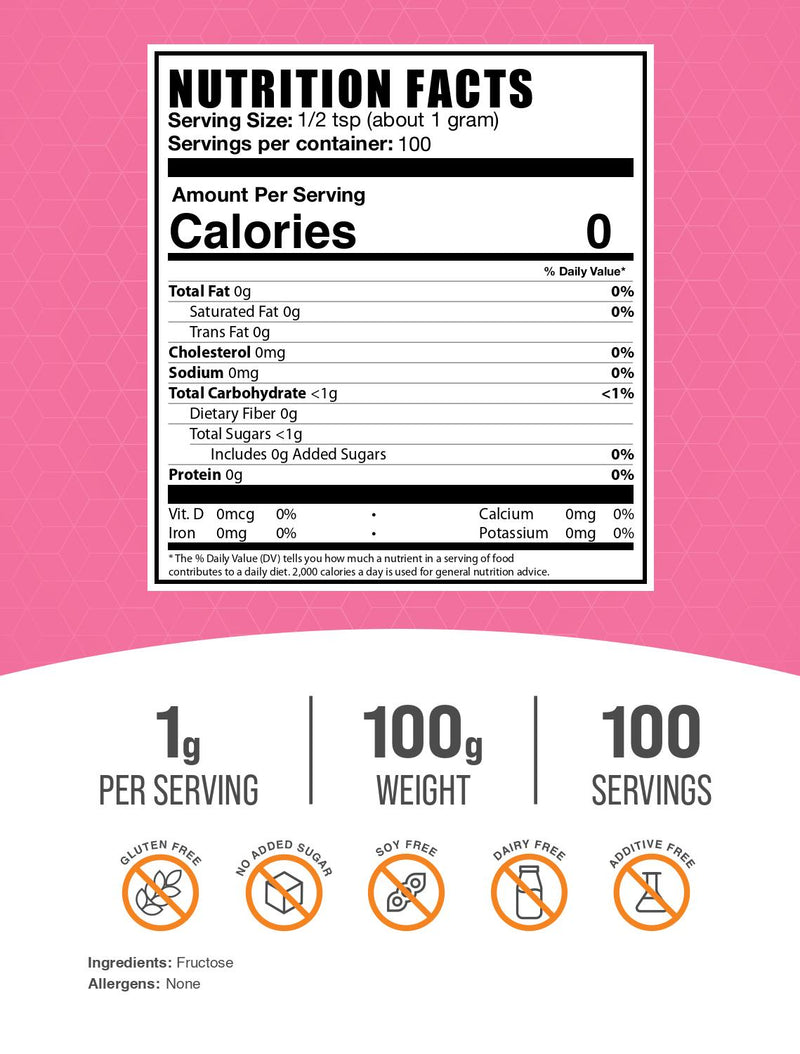 Reine Fructose (Zucker) | BulkSupplements.com