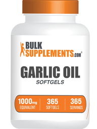 Odorless Garlic Oil Softgels - Essential Fatty Acids for Heart Health